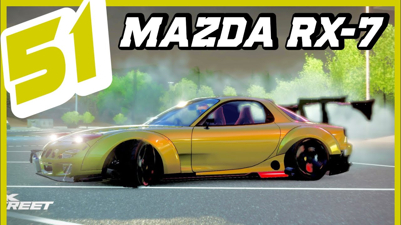 [No.51] CarX Street all car customization- Mazda RX-7 (Android / iOS ...