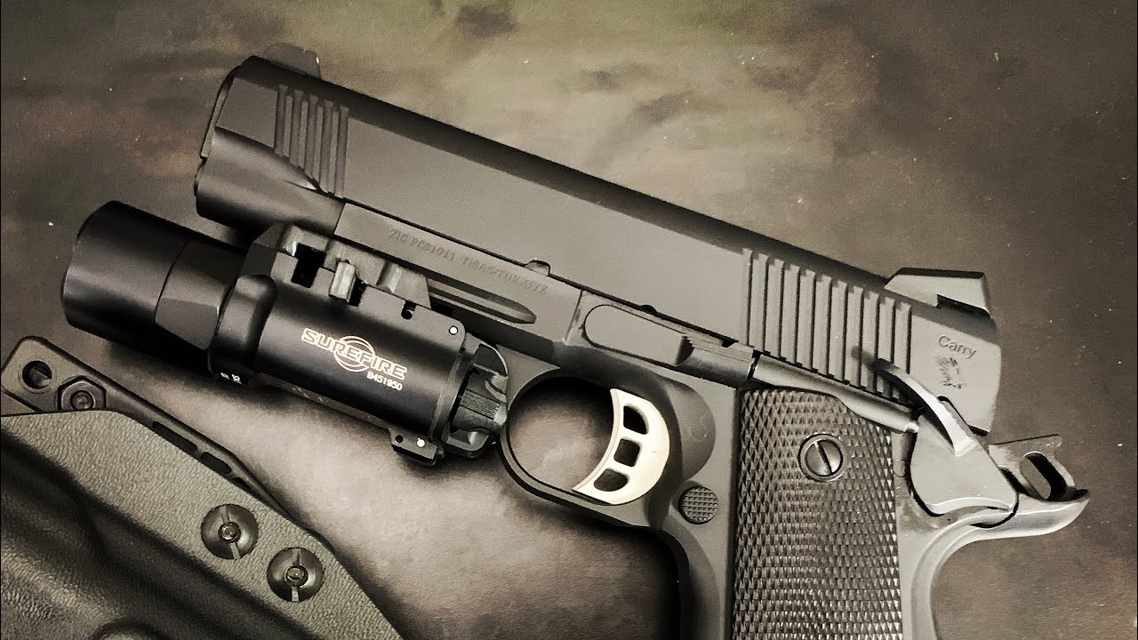 Initial Impressions - SDS Imports 1911CB45R 1911 Carry with Rail 45 ACP ...
