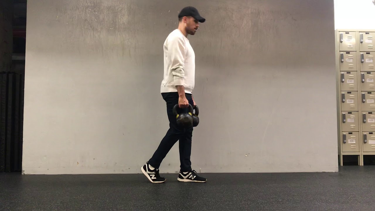 Staggered Stance Dual KB RDL - YouTube