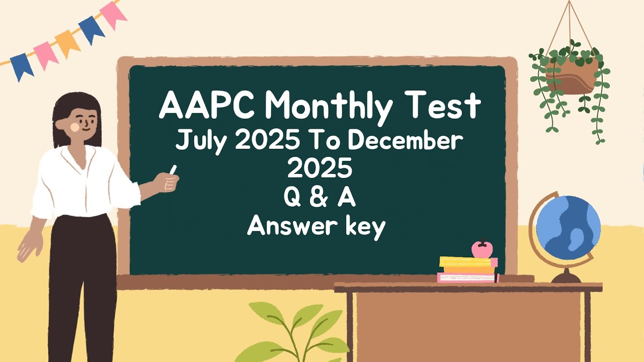 AAPC Magazine CEU Test July–Dec 2025 | Q & A Answer key| Free Ceus ...