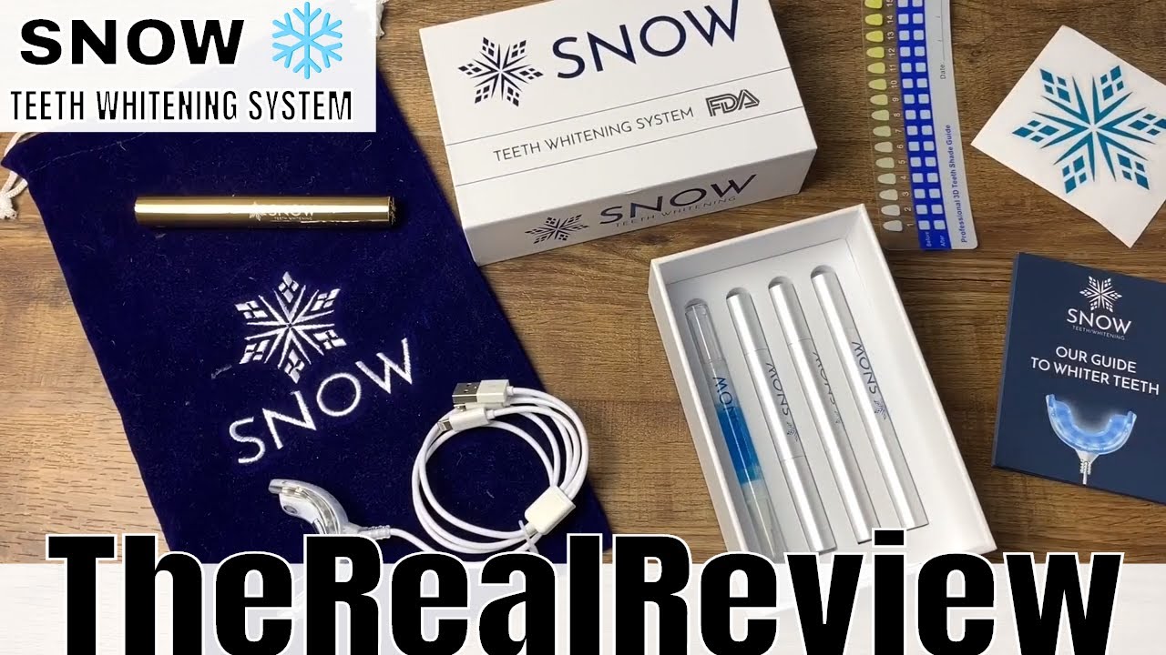 SNOW | Teeth Whitening System | WHAT YOU NEED TO KNOW - YouTube