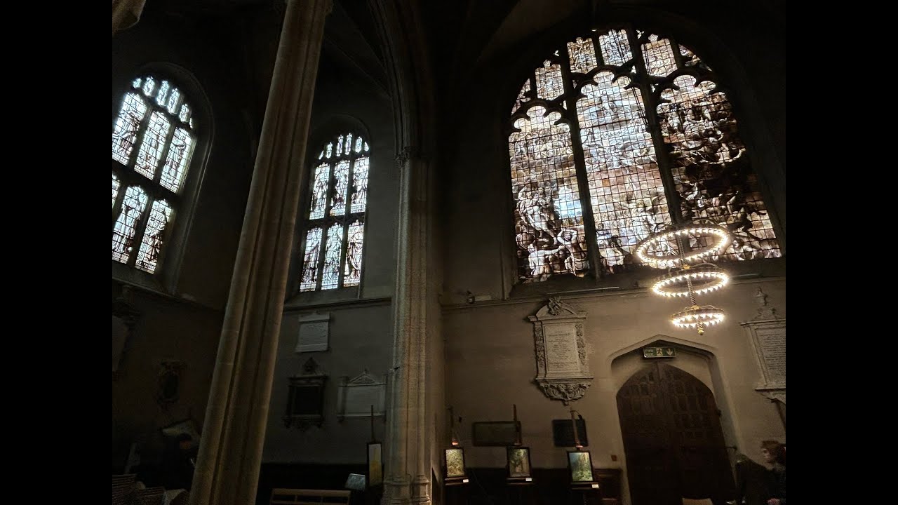 Clouds from Lubomyr Melnyk's continuous music, live in Magdalen College ...