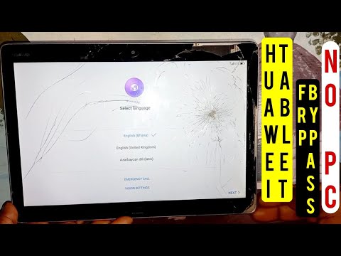 Huawei Tablet (Mediapad T3, T5, M3 Lte, BAH-L09, BG2-U01, AGS2-L09) Frp Bypass Without Pc