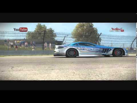 GRID 2: Mclaren SLR Airplane - YouTube