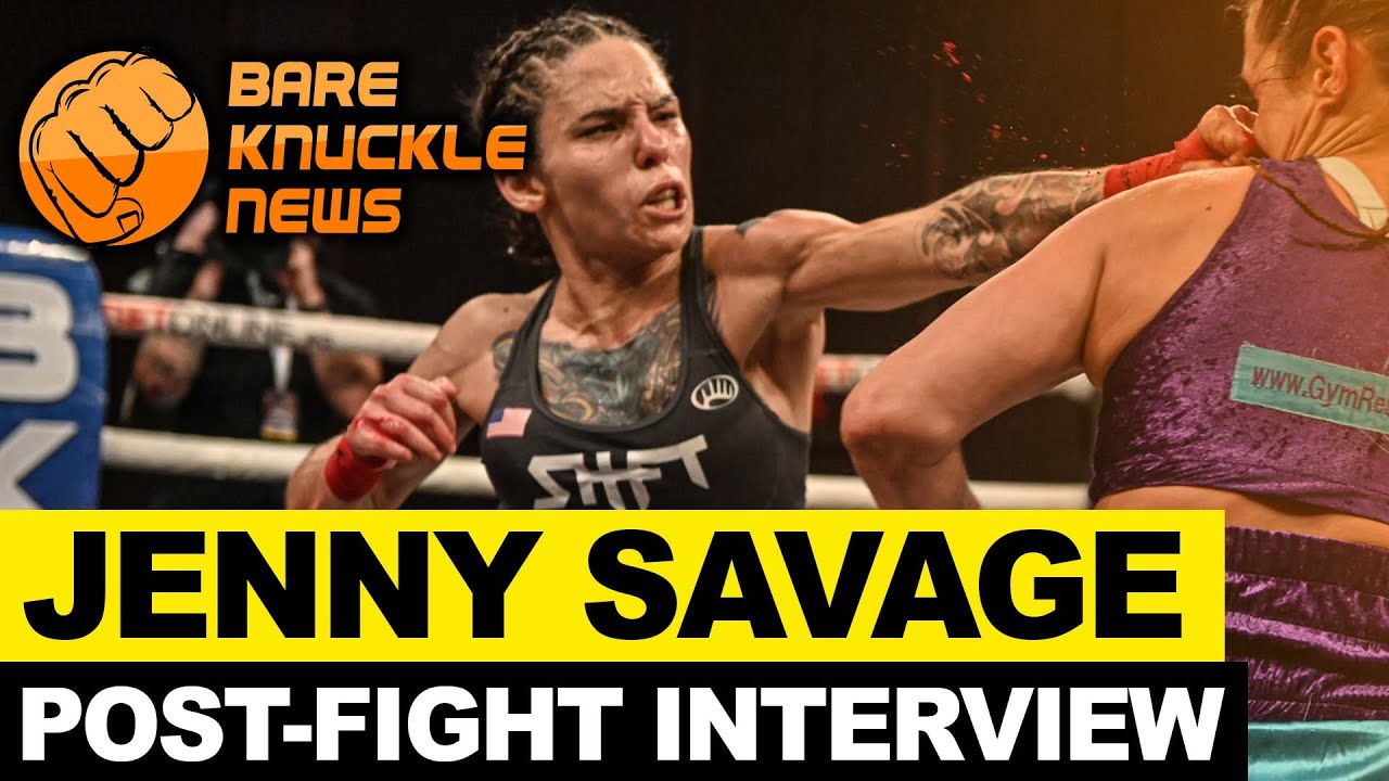 Jenny Savage is ready to take on everybody ~ Interview by Bare Knuckle ...
