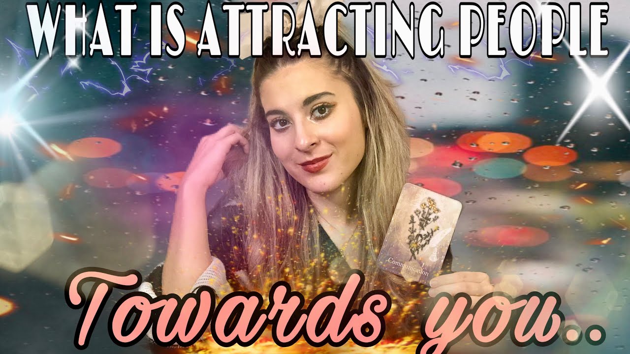 WHAT IS ATTRACTING PEOPLE TOWARDS YOU RIGHT NOW🫶🏻💕 Pick a Card Tarot ...