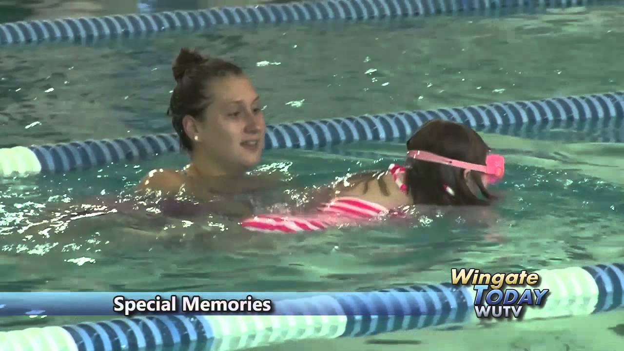 Wingate University Swimming Special Olympics - YouTube