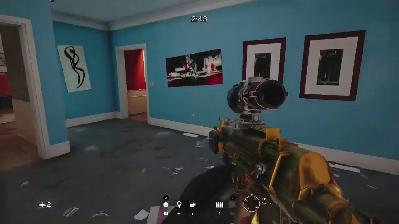 R6 Siege - Xbox One - Set him up with a peep hole - YouTube