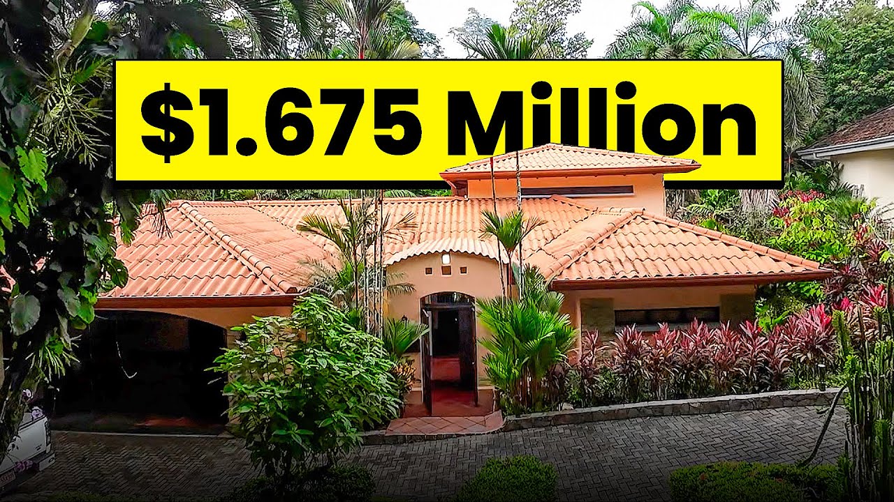 Inside a $1.675 Million Luxury Costa Rican Home - YouTube
