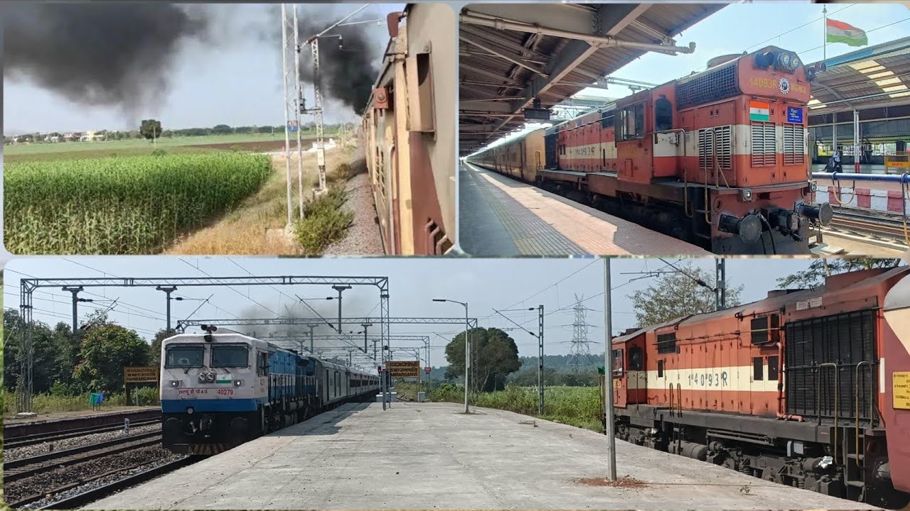 Journey behind the ONE and ONLY WDM3A of Pune !! - YouTube
