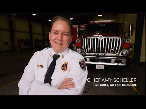 Welcome, Fire Chief Amy Scheller - YouTube