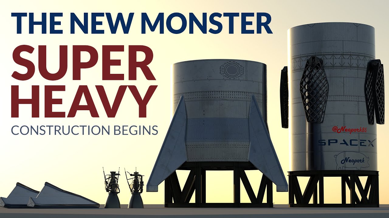 SpaceX's brand new Super Heavy monster is coming - SN1 build has begun ...