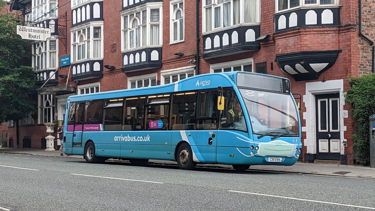 Buses in Chester - YouTube