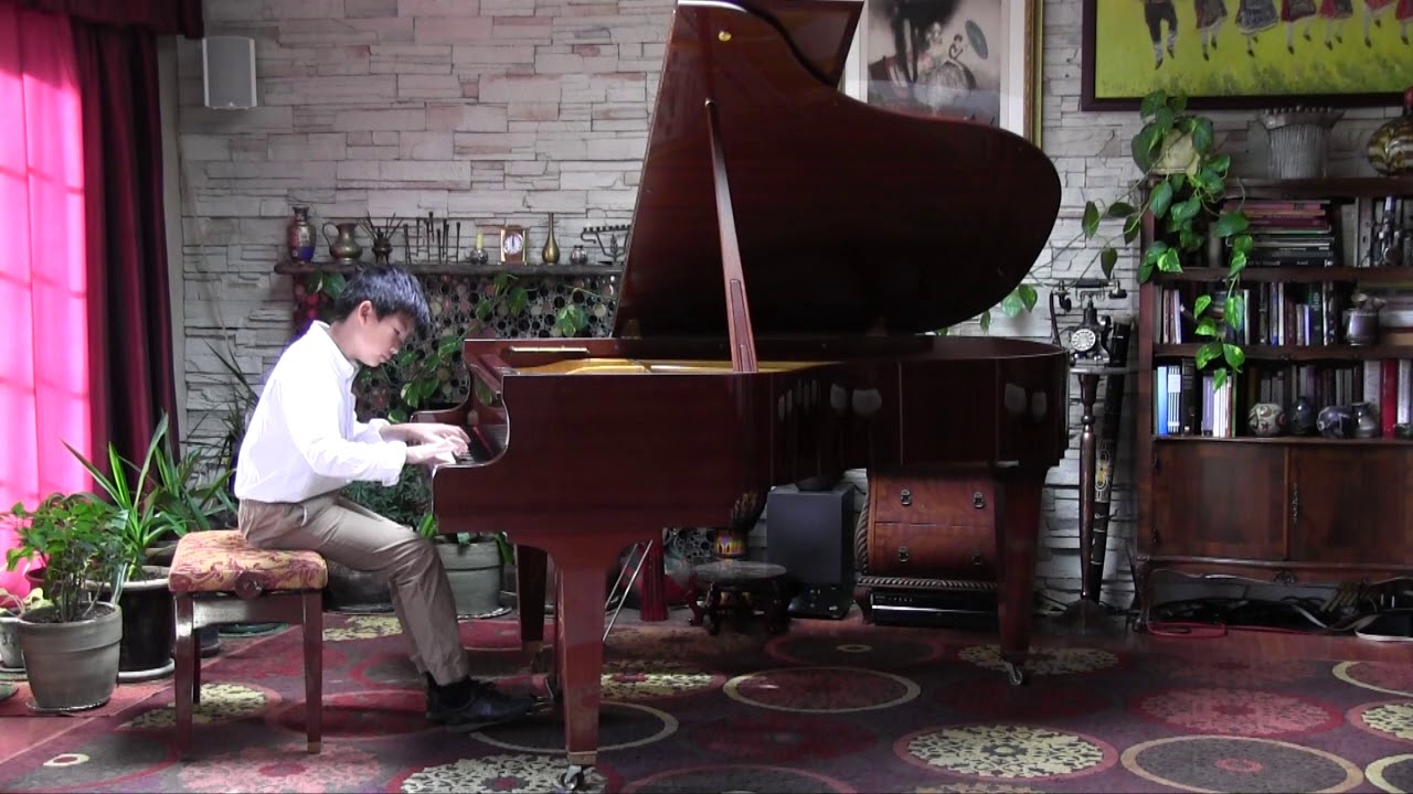 Bryan Tian(10) Sonata in c minor KV457 1st mvt by Mozart - YouTube