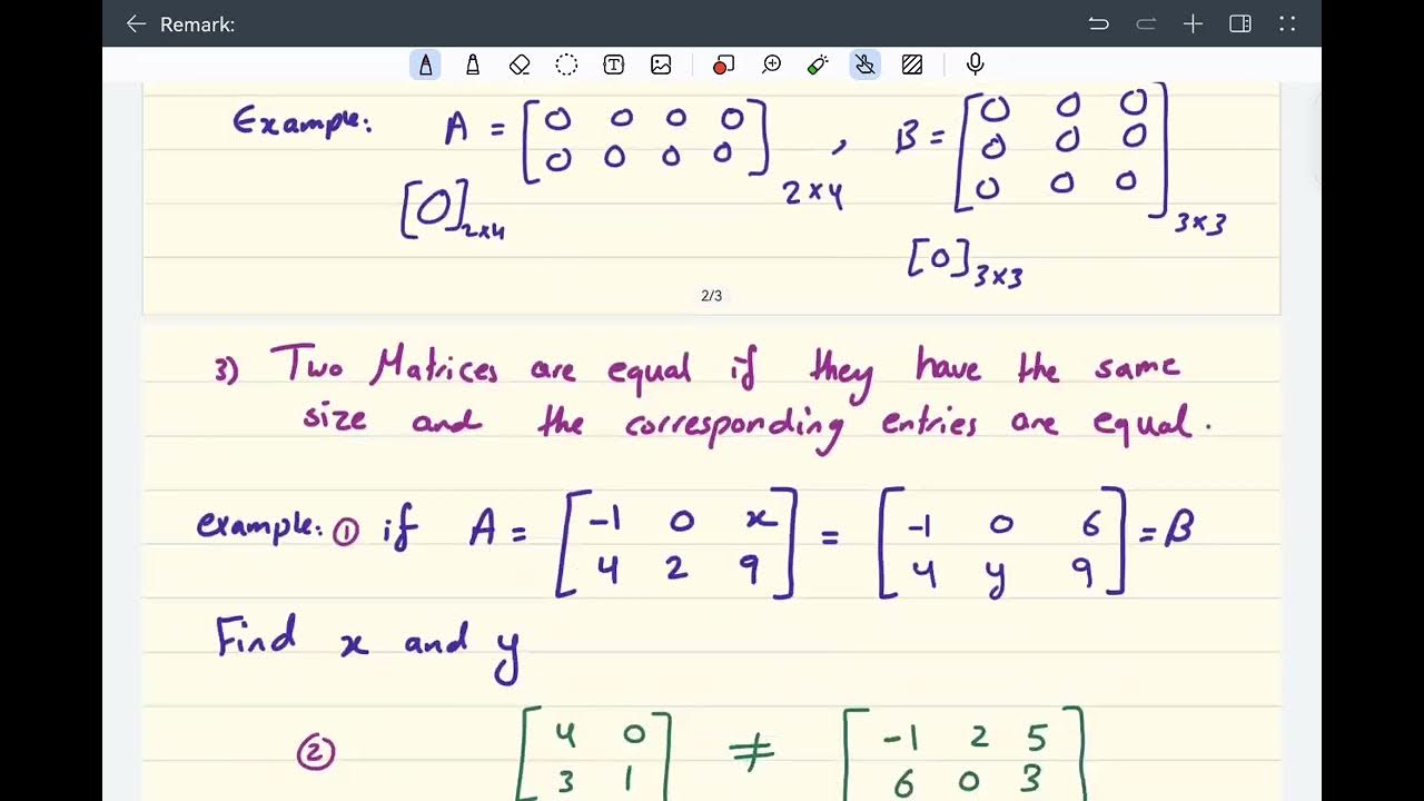 Linear Algebra (1) - YouTube