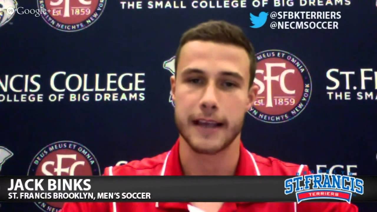 Google Hangout with St. Francis Brooklyn's Jack Binks - YouTube