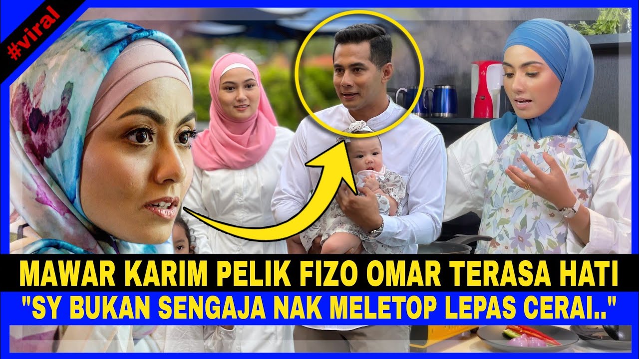 Mawar Karim PELIK, Fizo Omar TERASA HATI. "Saya Bukan Sengaja Nak ...