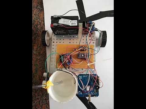 Pestiscide sprayer using Arduino nano - YouTube