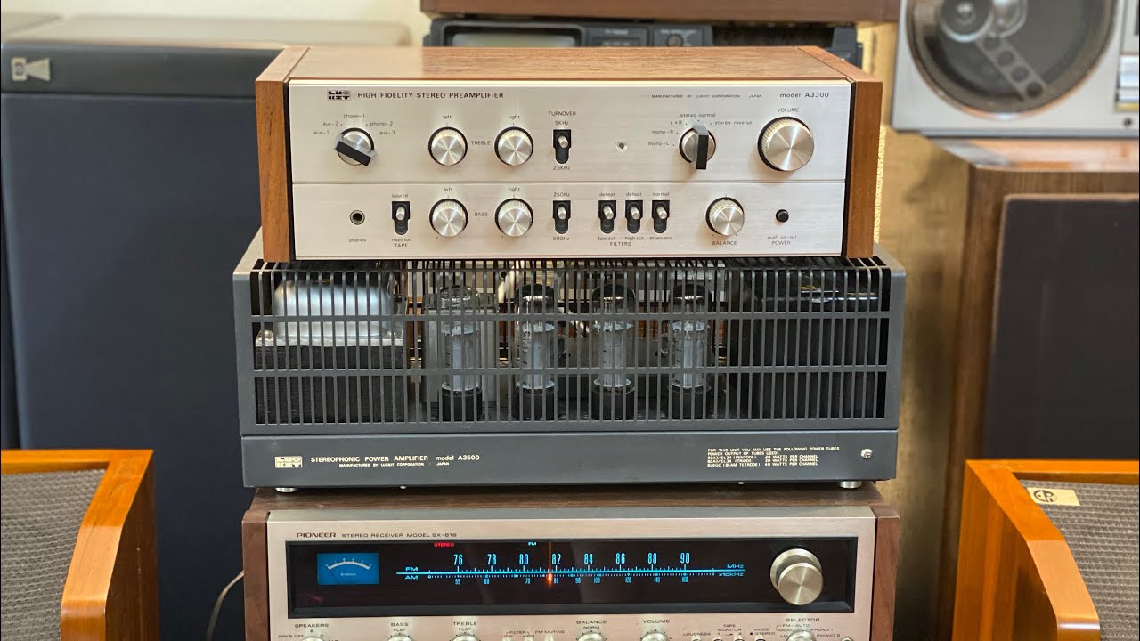 Test combo pre LUXKIT 3300 & power 3500 ghép cho jbl , tannoy và nhiều ...