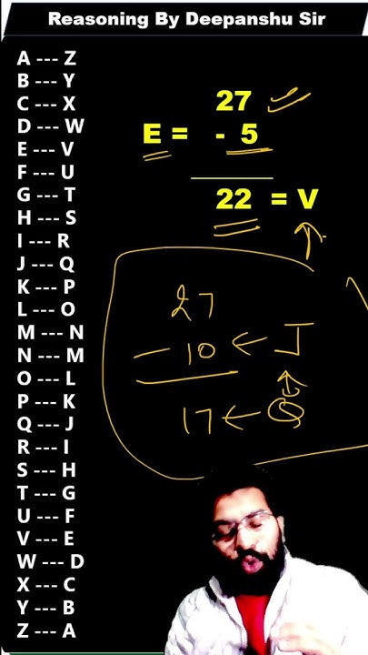 Trick to learn Opposite Alphabets | Opposite Letters | One minute trick ...