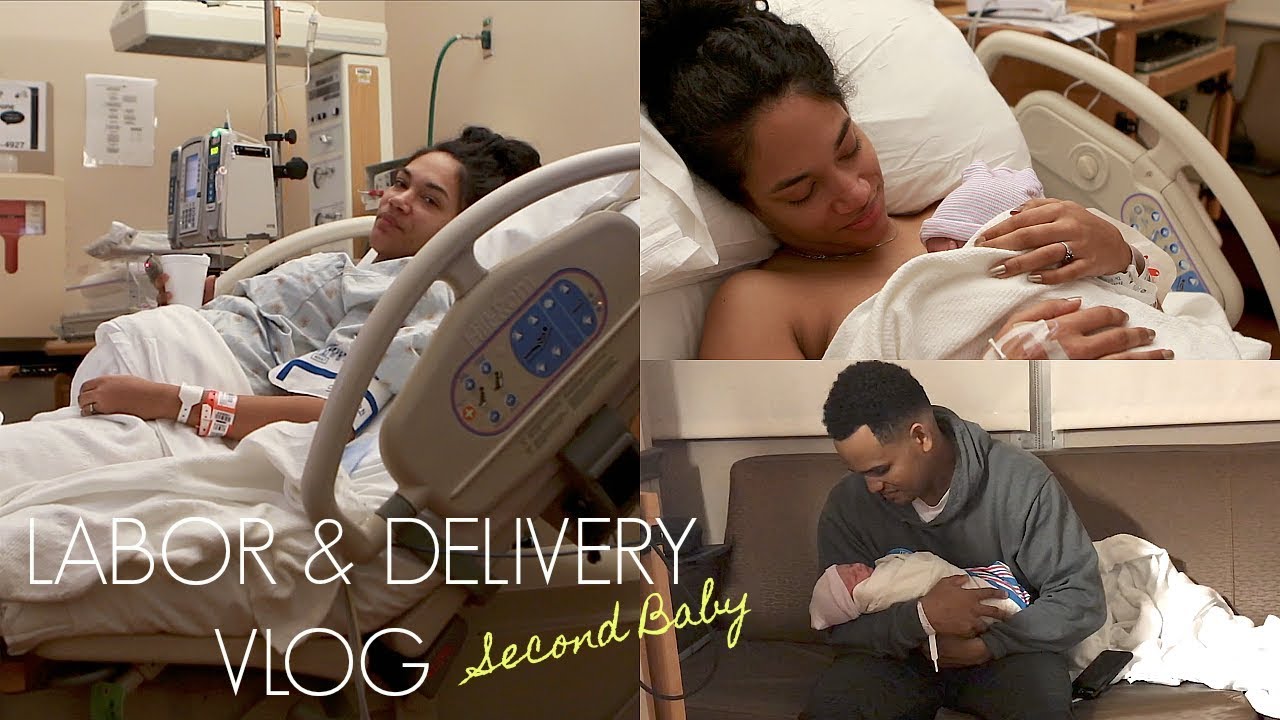 LABOR AND DELIVERY VLOG | SECOND BABY - YouTube