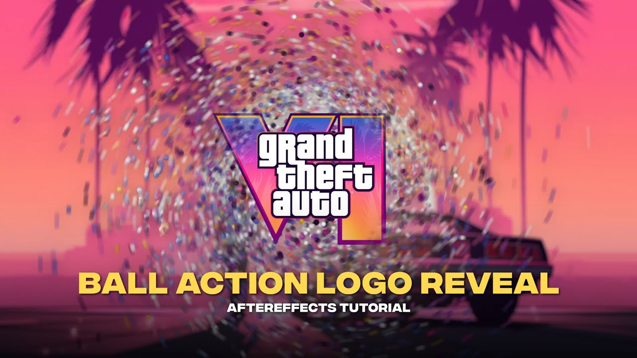 After Effects Ball Action Logo Reveal Tutorial - YouTube