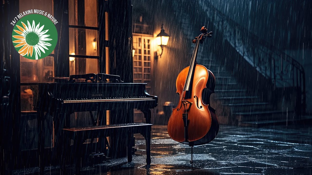 Piano and Cello Alone in the Rain: Music for Relaxation, Dreaming ...