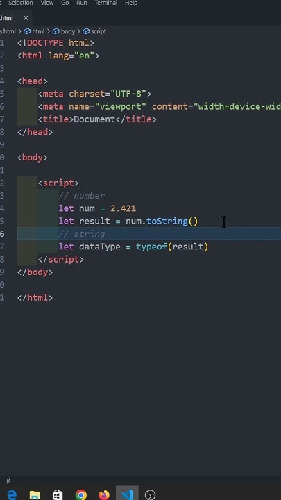 JavaScript Number toString Method | Mengubah Tipe Data Integer Menjadi String - YouTube