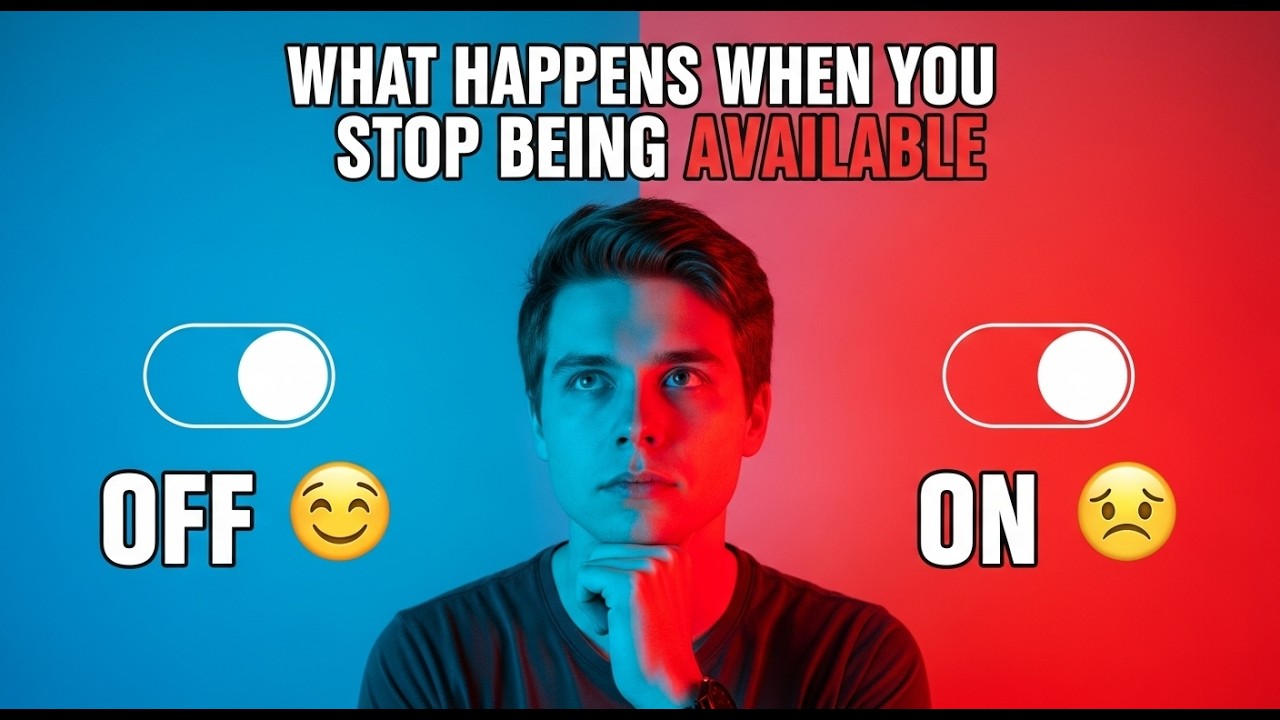 When You Stop Being Available: The Psychological Impact - YouTube