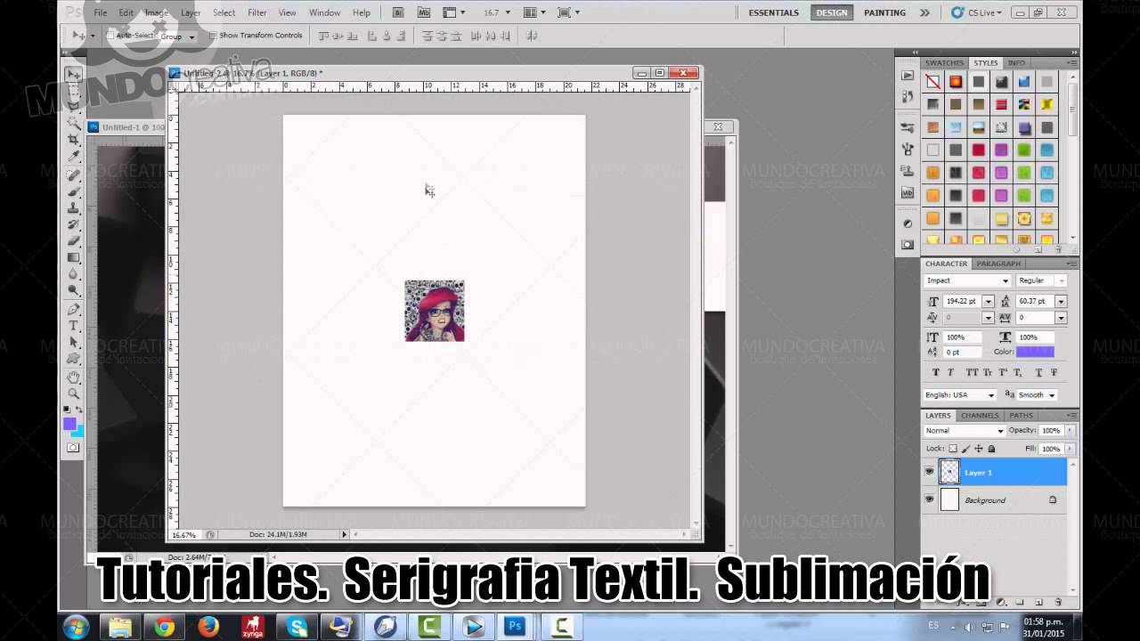 Trabajar con imagenes de internet sin perder calidad para sublimar ...