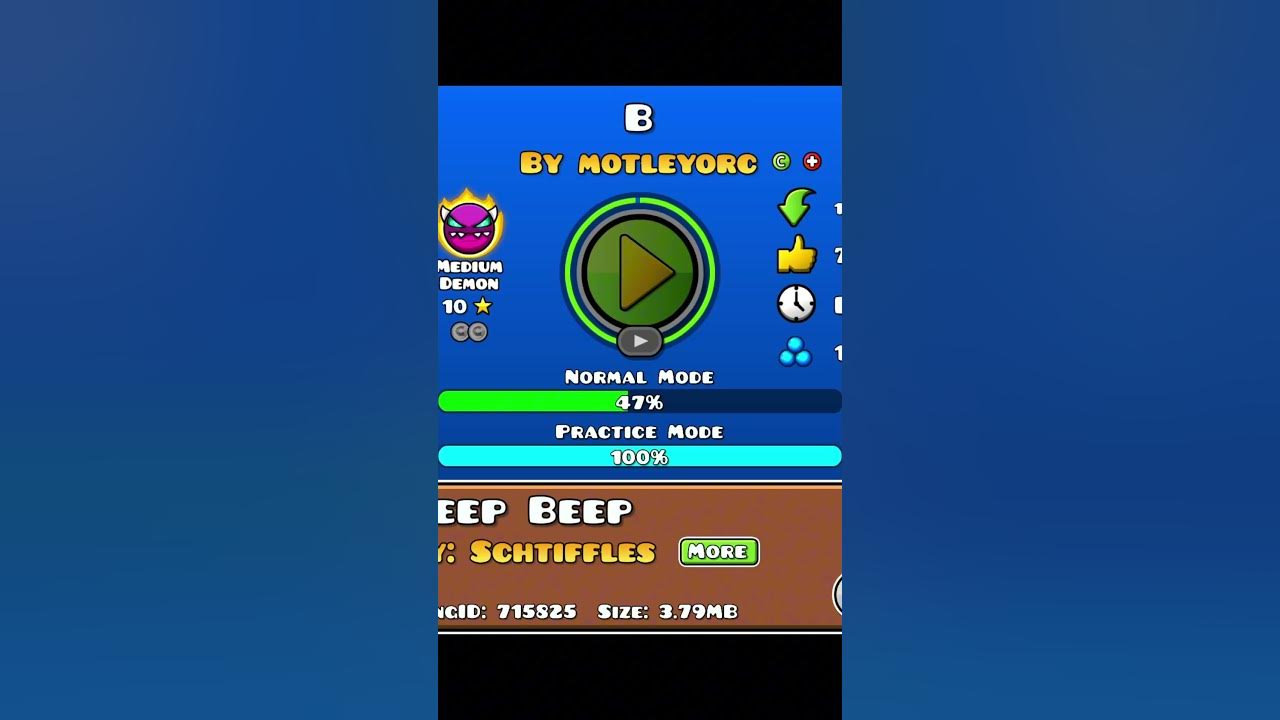 jour 2/100 pour montrer un niveau gd cool :D #geometrydash #meme# ...