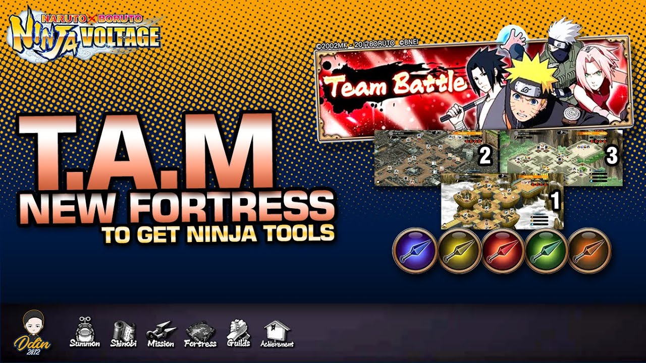 TAM (Team Attack Mission) Naruto x Boruto Ninja Voltage | New Fortress ...