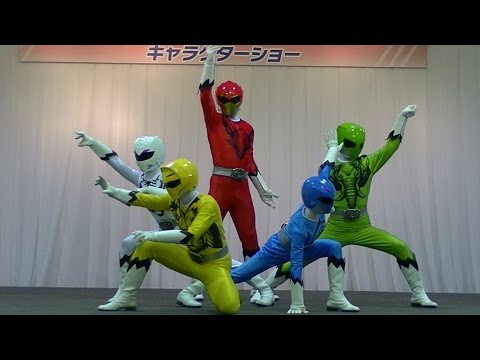 動物戦隊ジュウオウジャーショー  握手会とお別れのあいさつ  2016.3.26 Doubutsu sentai Zyuohger