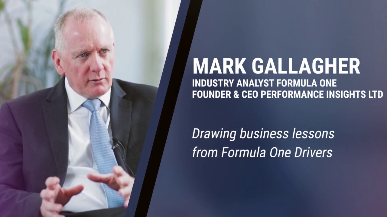 Mark Gallagher (F1) on drawing business lessons from Formula One Driver ...