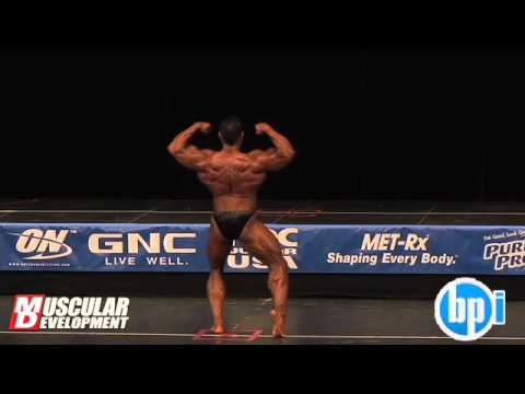 Shawn Simonet Jr USA posing routine - YouTube