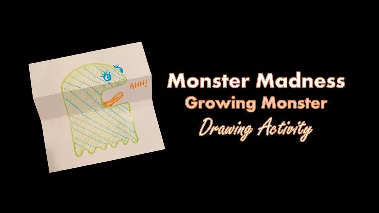 Growing Monster - Drawing Activity - YouTube