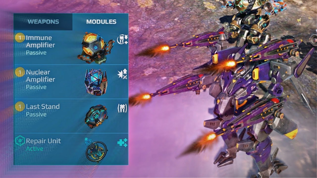 War Robots NETHER Robot Ability Reveal - New EMP Test Server Gameplay ...