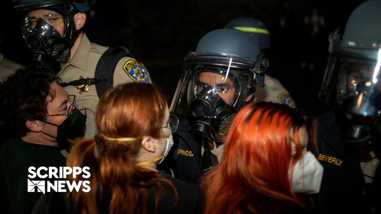 Hundreds arrested as campus protests escalate at Columbia University ...