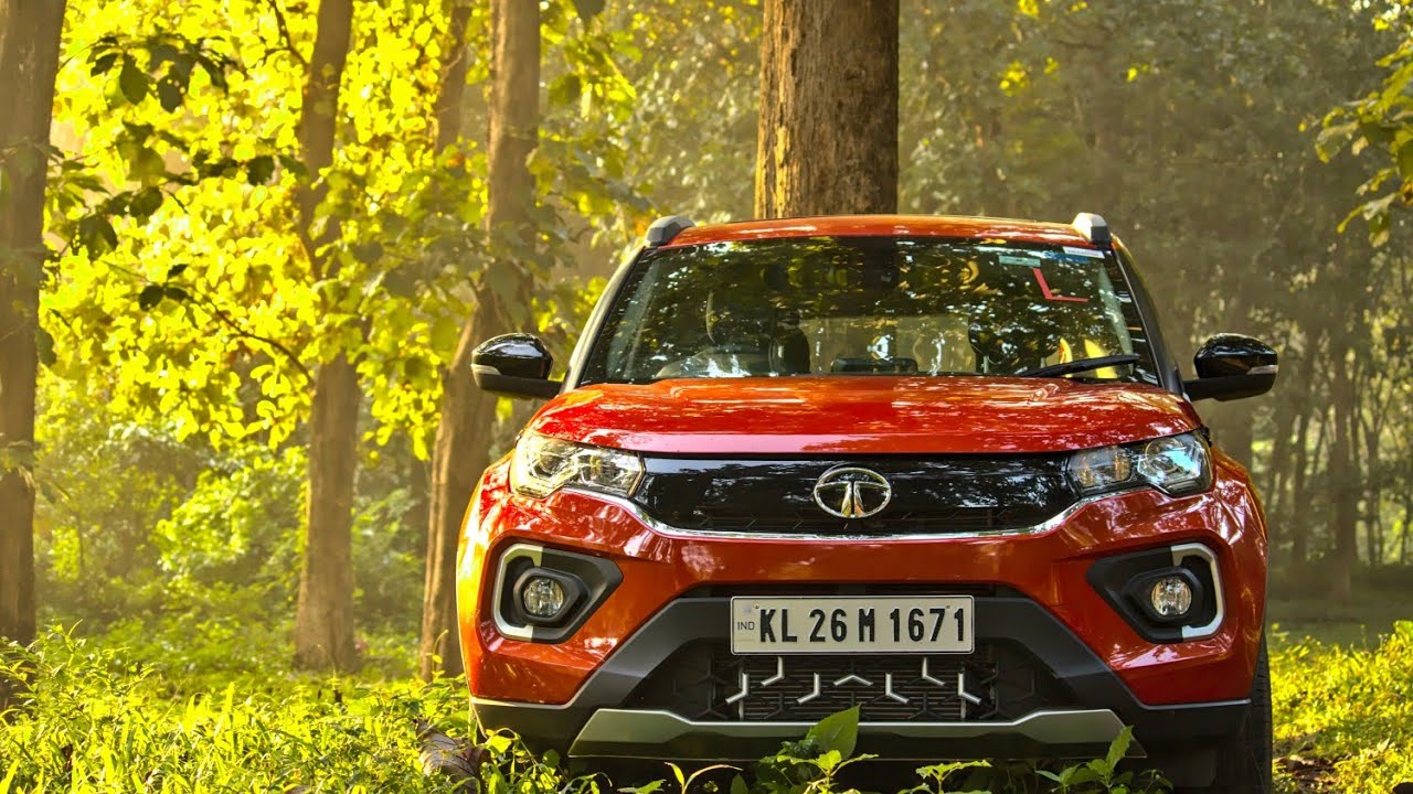 Tata Nexon Xzao Flame Red Delivery And First Look Youtube