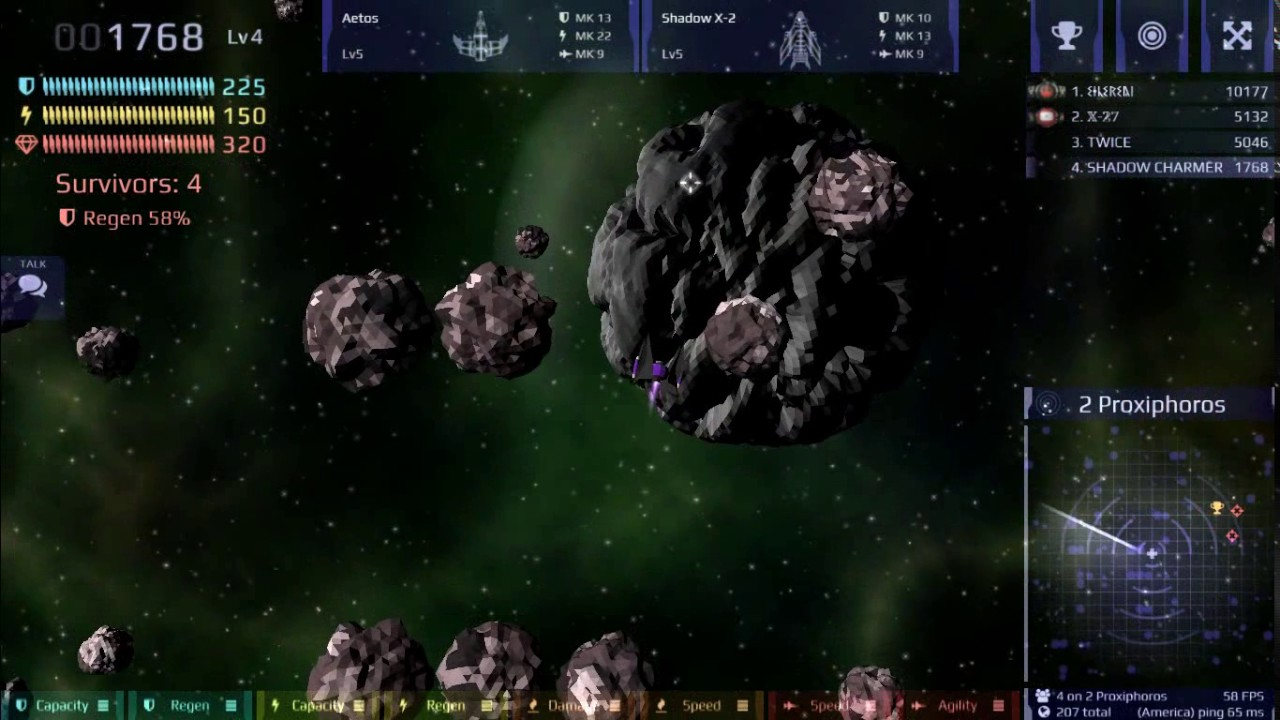 STARBLAST.IO Dominating Survival Mode With Side Interceptor - YouTube