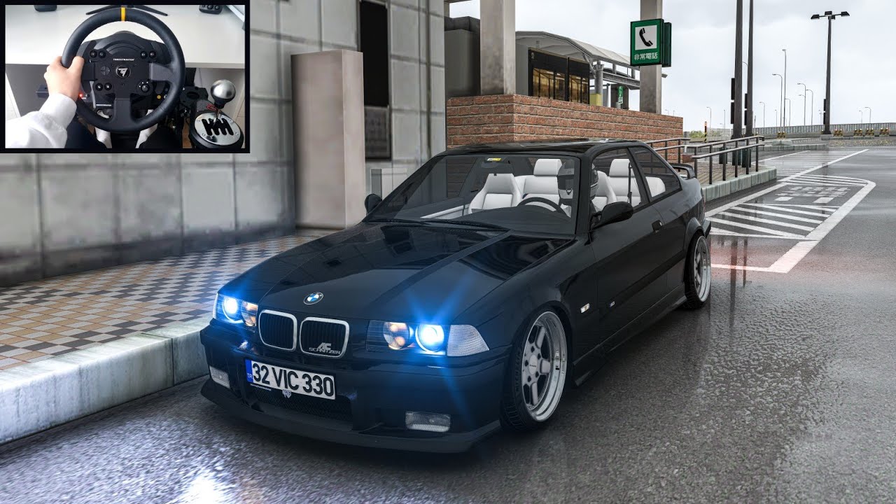 BMW E36 M3 | Assetto Corsa | Thrustmaster TX Gameplay - YouTube