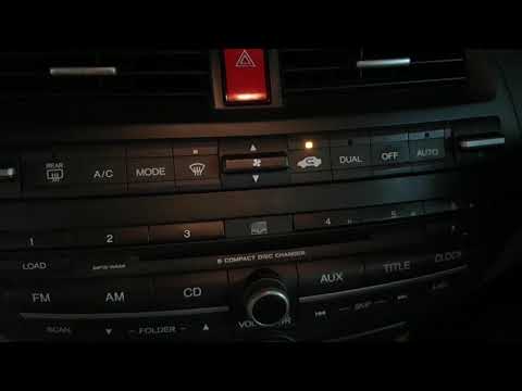 Cara Lepas CD dari Honda Accord 2.4 VTiL 2008