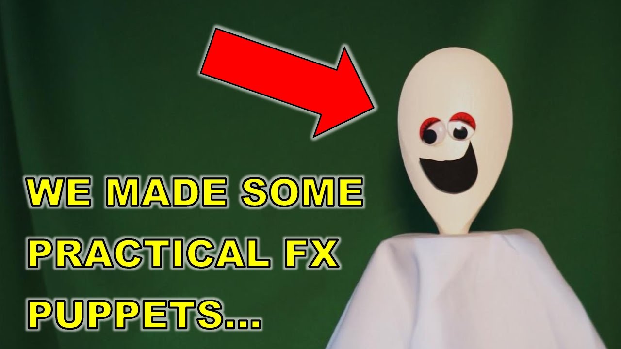 Making Practical FX puppets on a budget (2024) | Ghost Chasers - YouTube