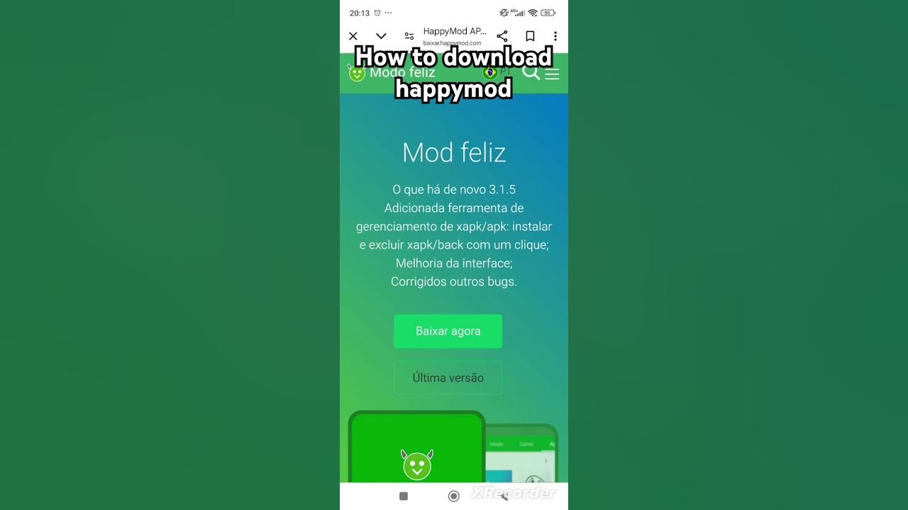 how to download happy mod - YouTube