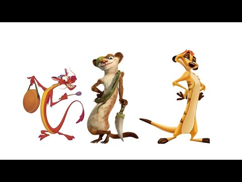 Video Request by Betsey Garcia Gonzalez - Mushu, Buck,Timon - Friends ...
