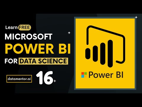 𝐏𝐨𝐰𝐞𝐫 𝐁𝐈 For Data Science (PART 16) : Text, Image, Cards, Shape - YouTube