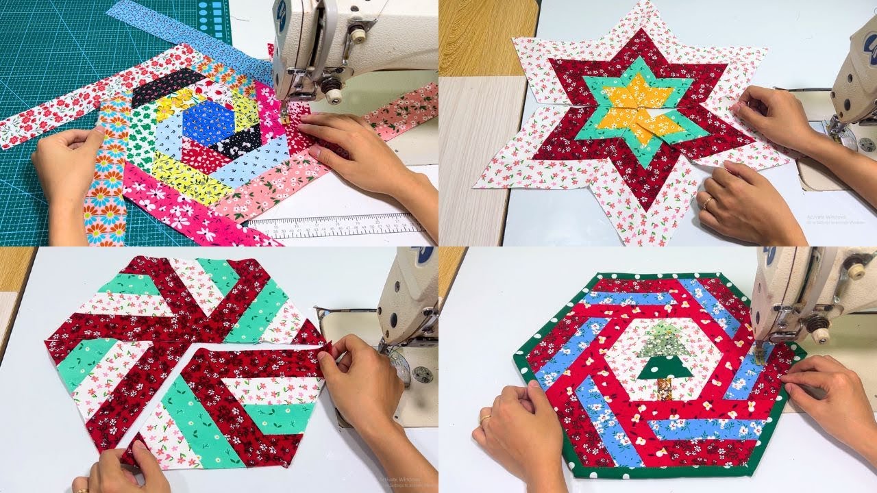 4 Patchwork Projects for Beginners - Turning Scrap Fabric Into Useful ...