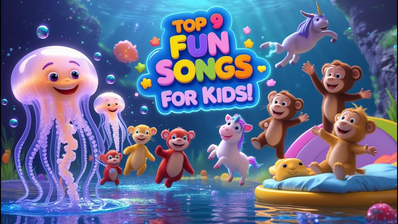 Top 9 Children's Songs - YouTube