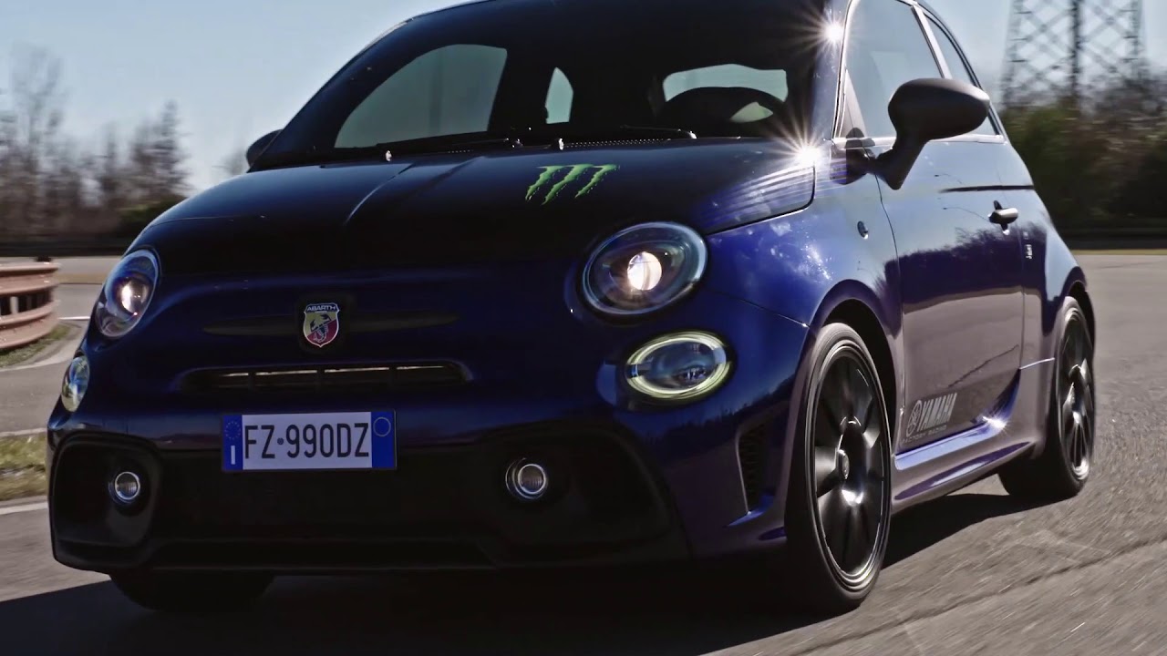 Abarth 595 Monster Energy Yamaha Video - YouTube
