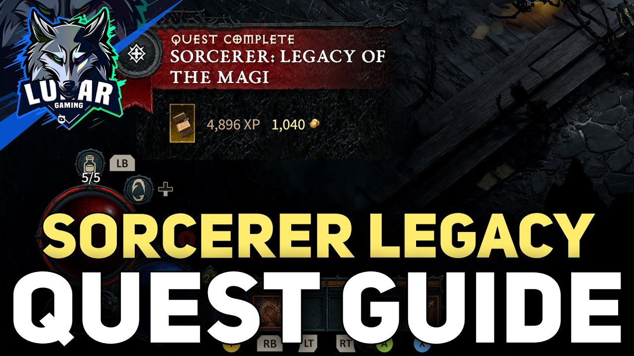 Sorcerer Legacy of The Magi Quest Walkthrough Guide Diablo 4 - YouTube
